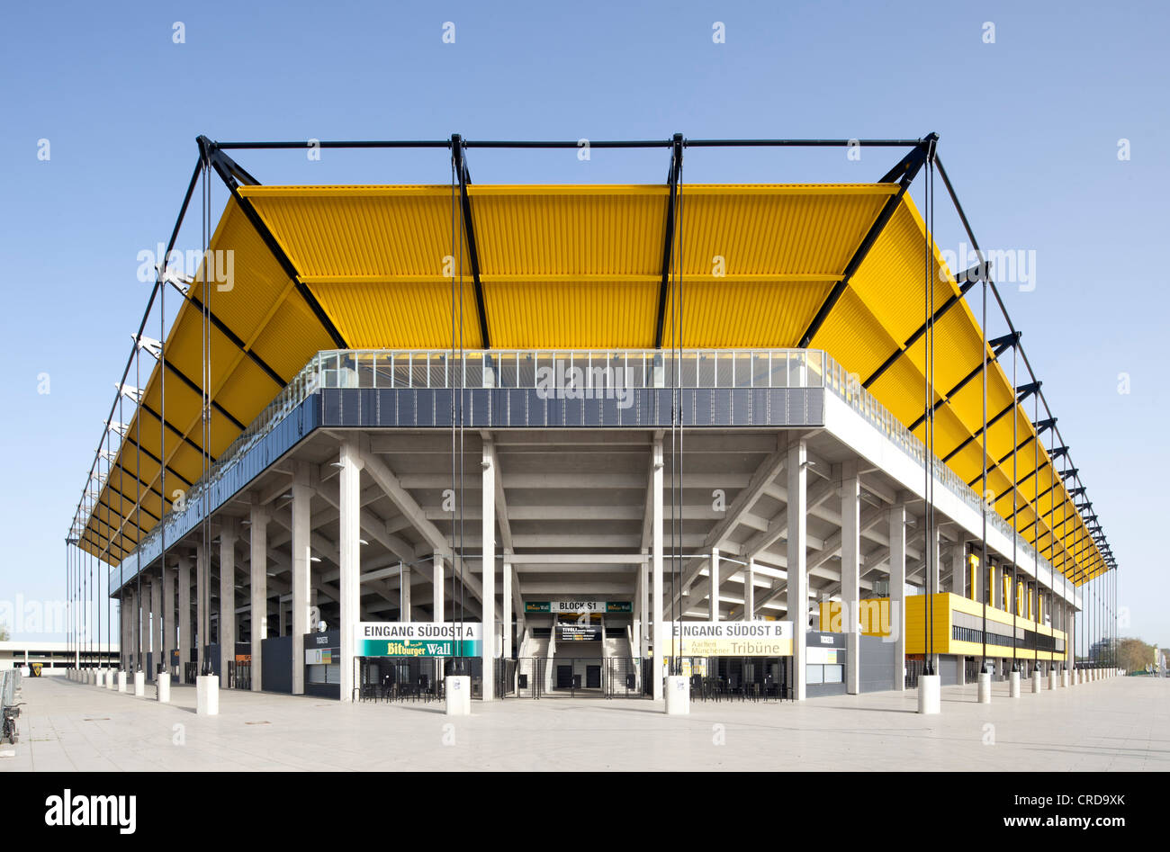 Football stadium of alemannia aachen hi-res stock photography and ...