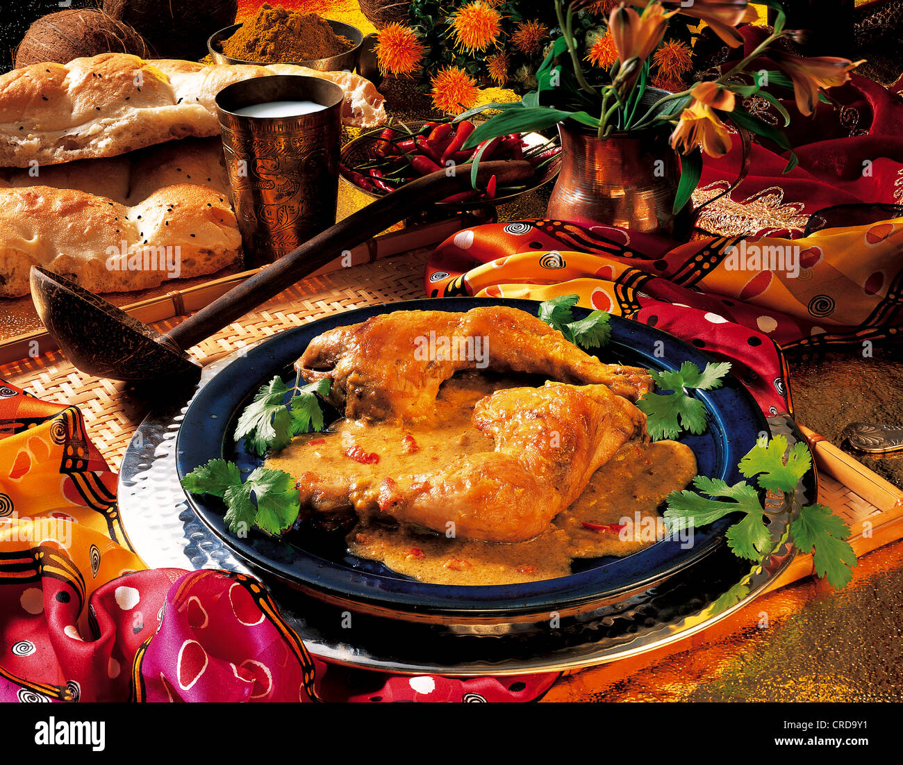 Indian chicken legs hi-res stock photography and images - Alamy