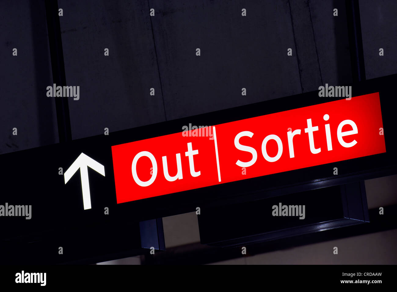 sign out sortie, Canada, Ontario, Toronto Stock Photo - Alamy