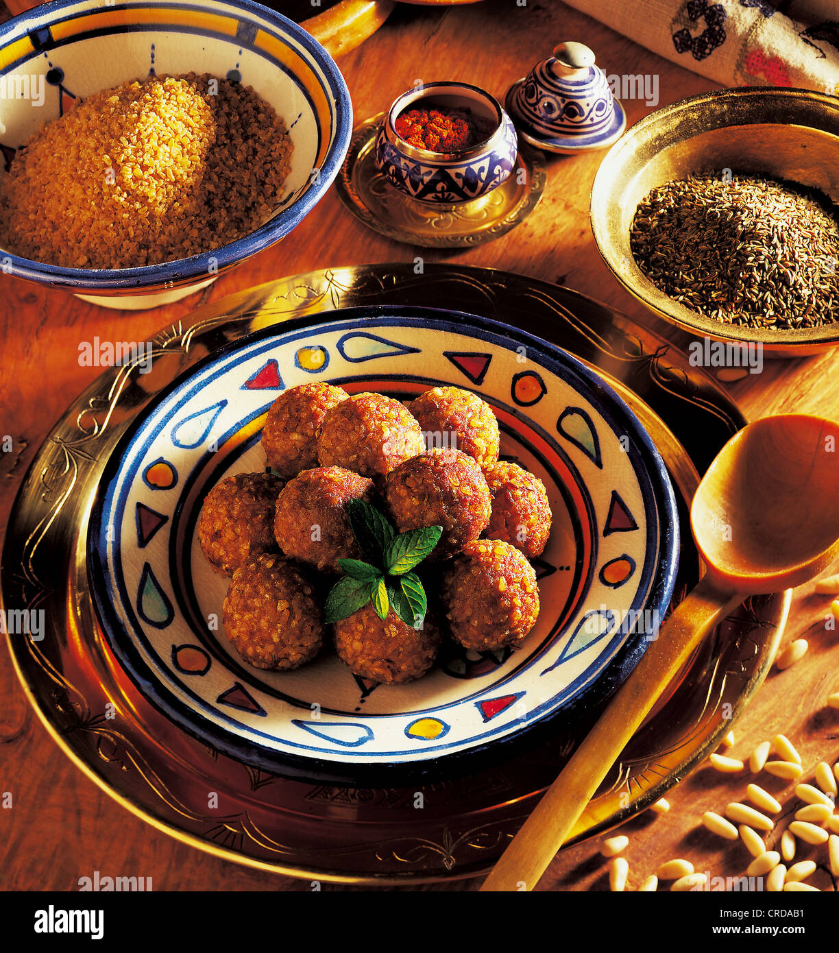 Bulgur meatballs, Syria Stock Photo - Alamy