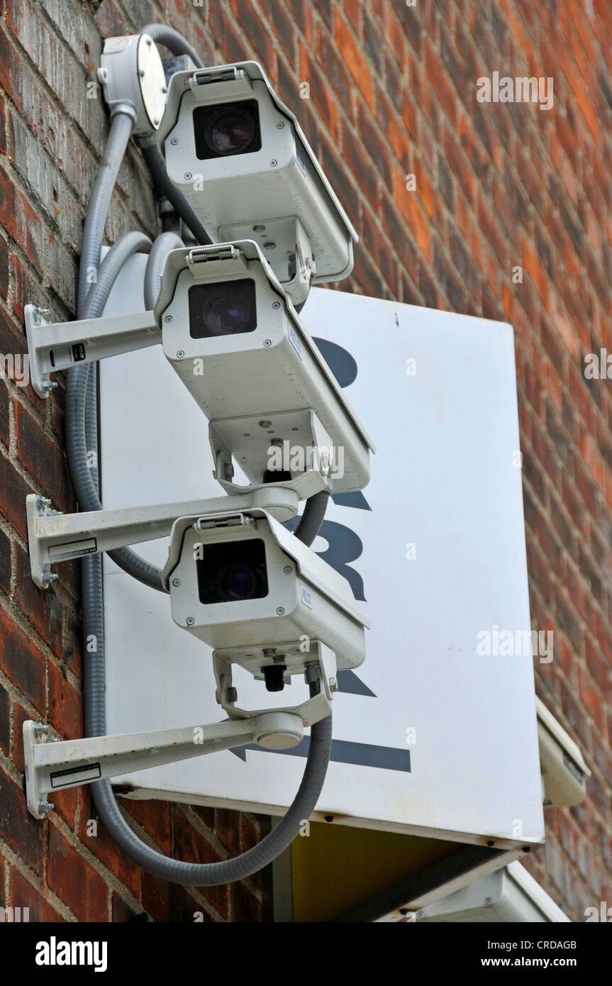 observation cameras, USA, New York City, Manhattan Stock Photo - Alamy