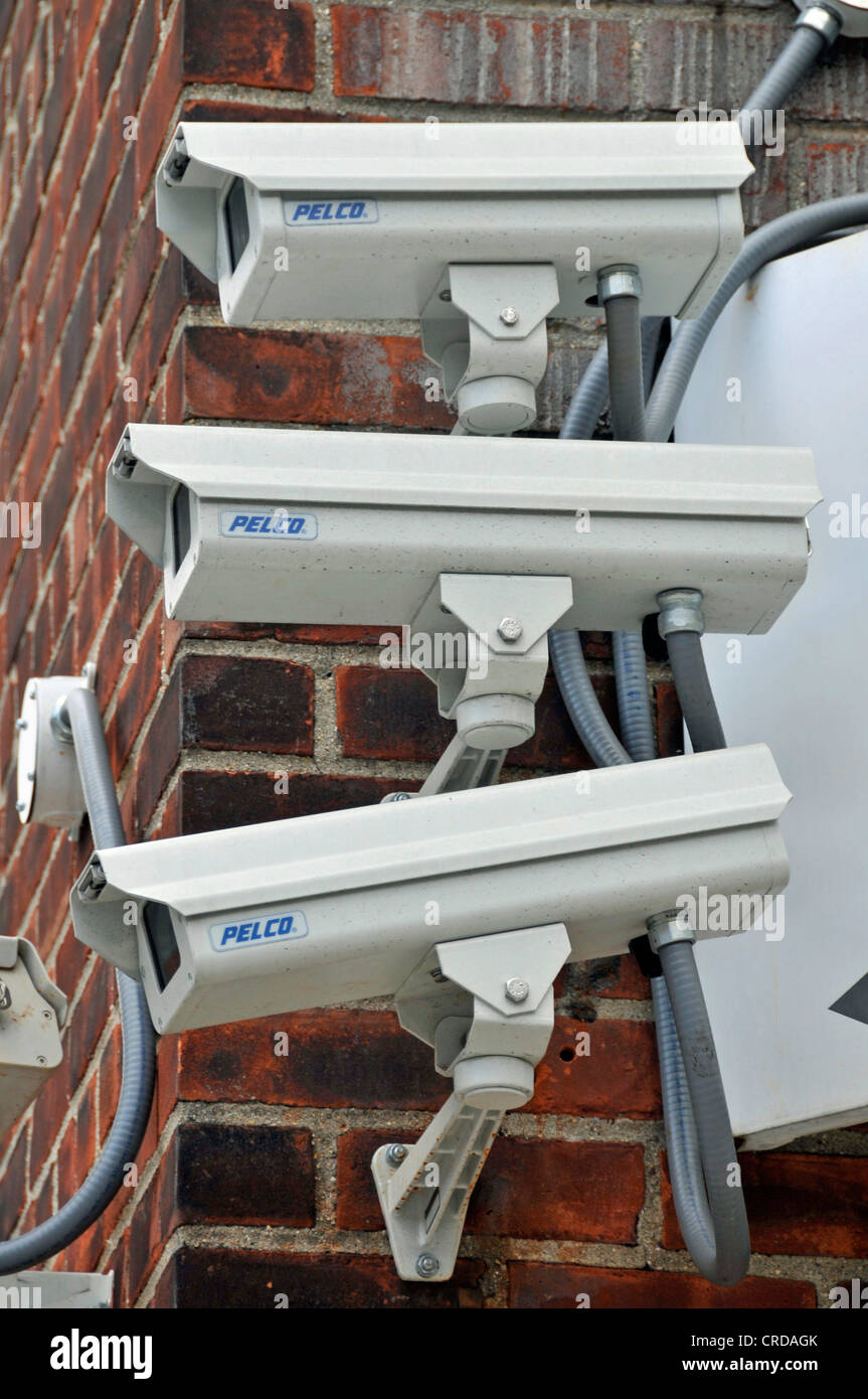 observation cameras, USA, New York City, Manhattan Stock Photo - Alamy