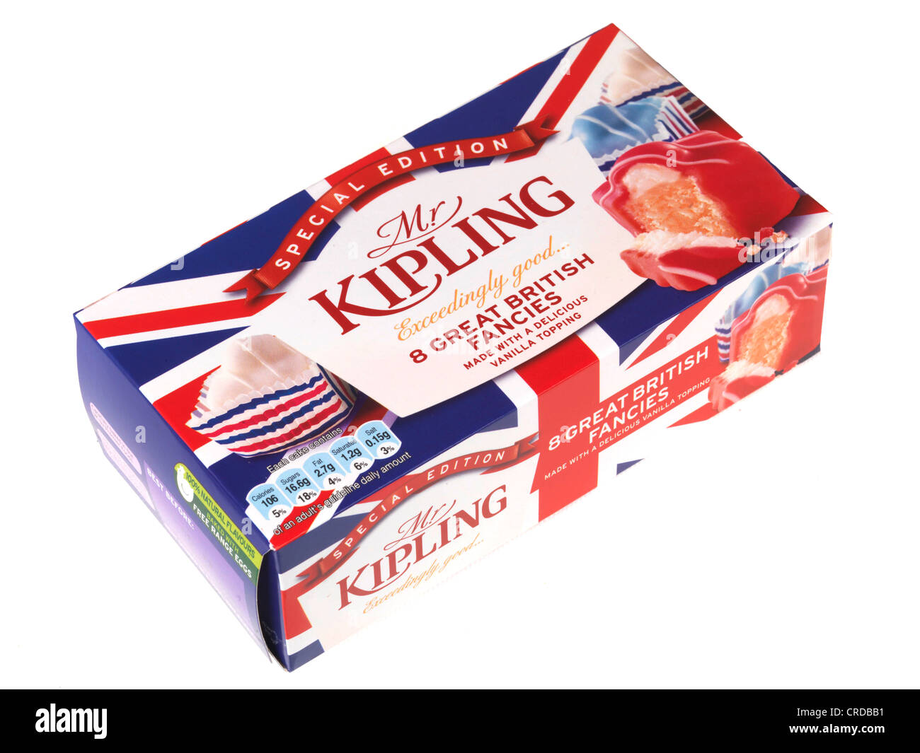 Mr Kipling Fondant Fancy Cakes Stock Photo - Alamy