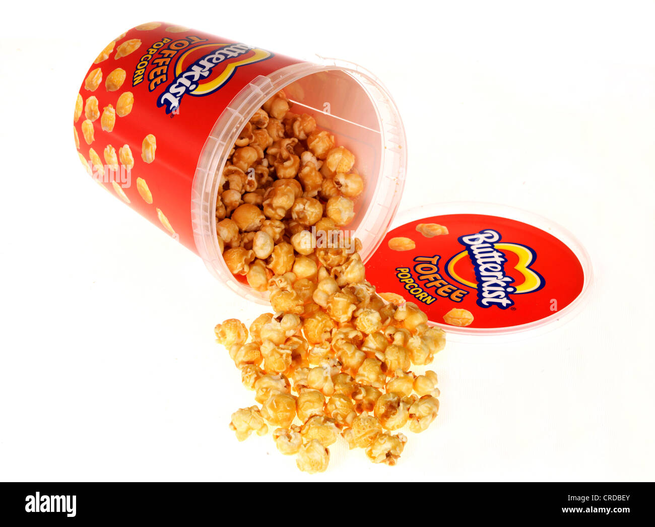 Bucket of Popcorn Stock Photo - Alamy