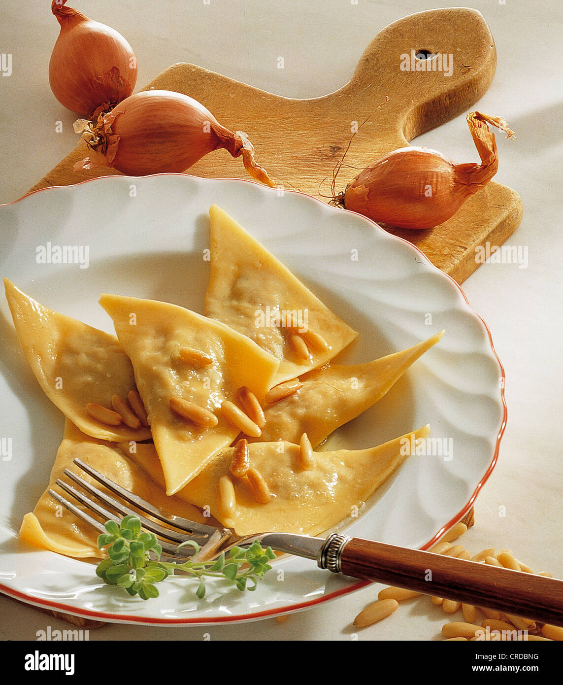 Unripe spelt grain ravioli, Switzerland Stock Photo - Alamy