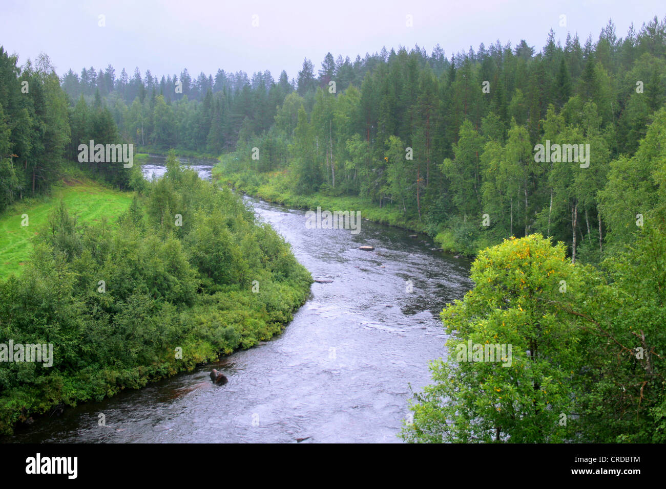 Finland Mountains And Rivers
