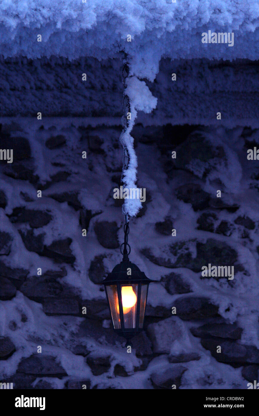 latern, Finland, Lapland, Kittilae Stock Photo - Alamy