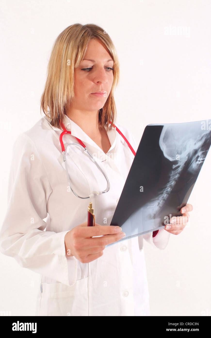 woman doctor with x-ray Stock Photo - Alamy