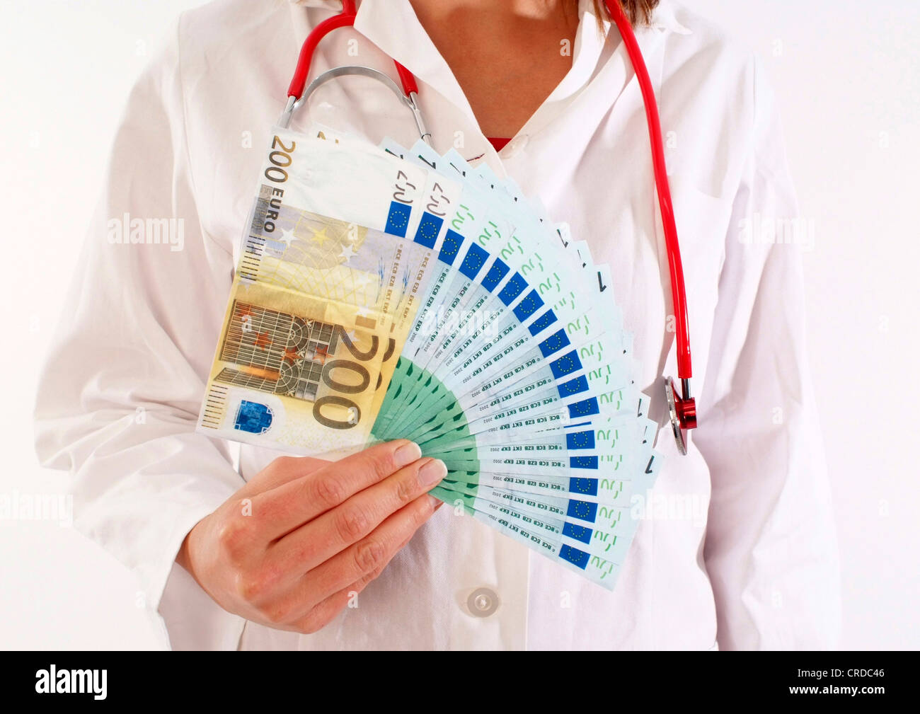 symbolic for doctors money Stock Photo - Alamy