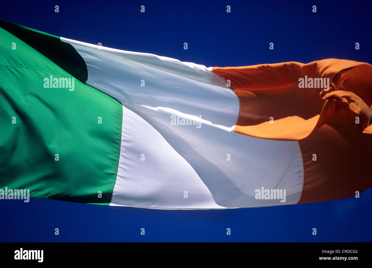 Irish national colours flag bunting hi-res stock photography and images ...