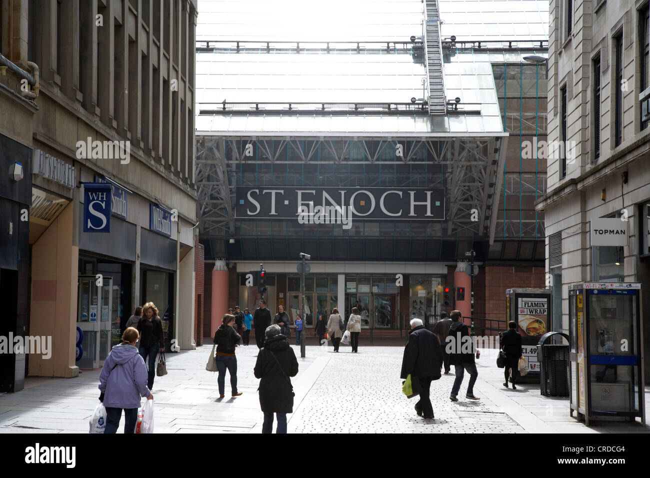 St enoch's shopping mall hi-res stock photography and images - Alamy