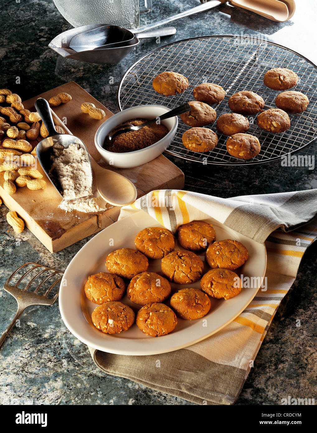 Peanut butter cookies, South Africa Stock Photo - Alamy