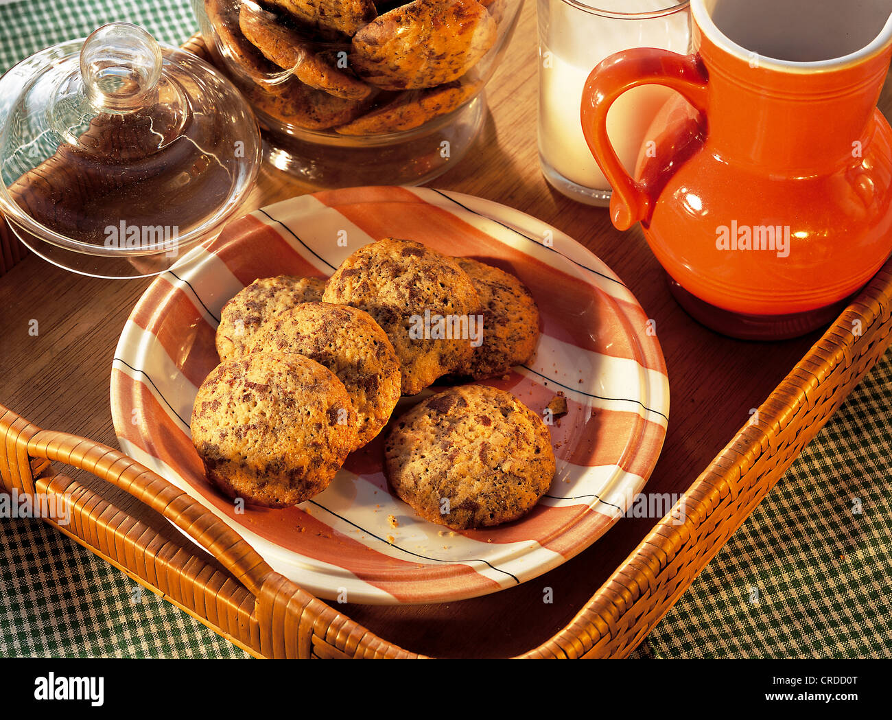Chocolate cookies, USA Stock Photo - Alamy