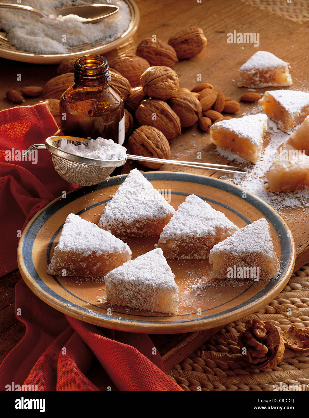 Istanbul's Turkish delight or lokum, Turkey Stock Photo - Alamy