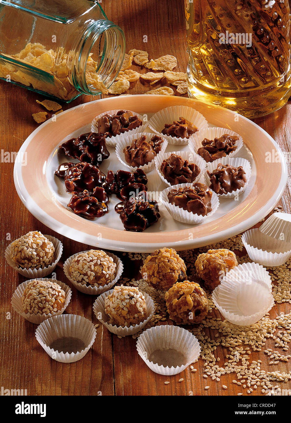 Cornflake clusters, USA Stock Photo - Alamy