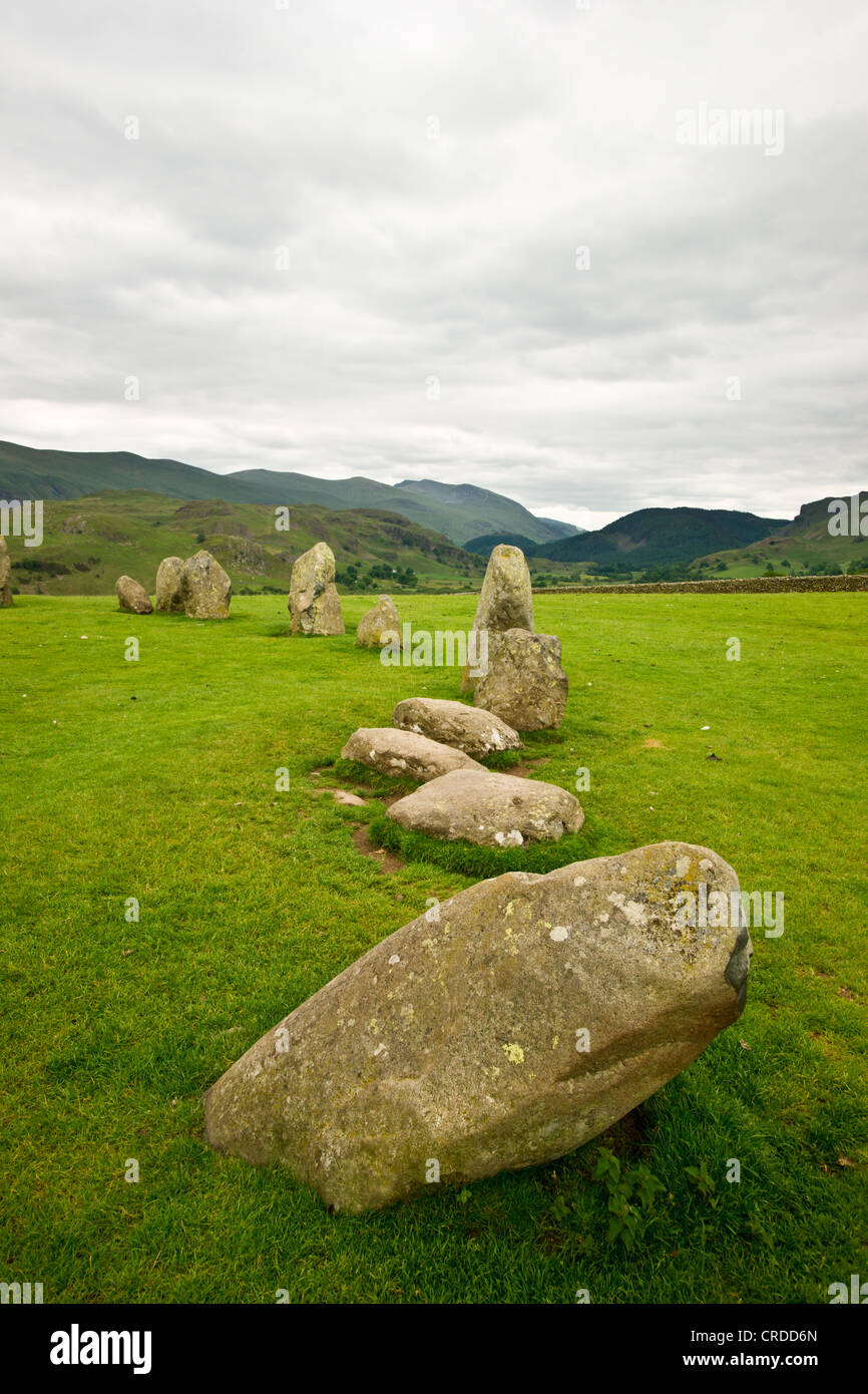 castlerigg stone circle Stock Photo - Alamy