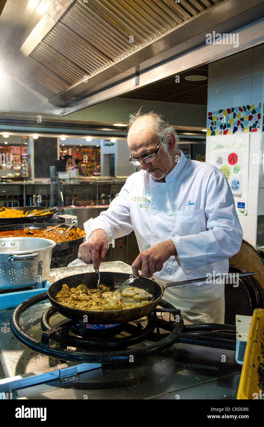 Central food market of Lyon Halles de Lyon France Europe Stock Photo ...