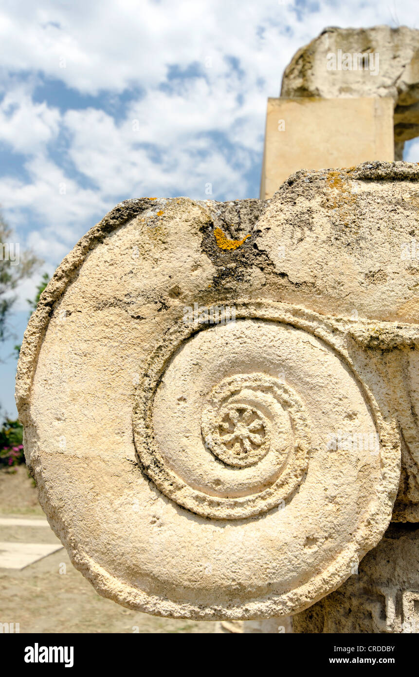 Metaponto Greek ruins Basilicata region South Italy Stock Photo - Alamy