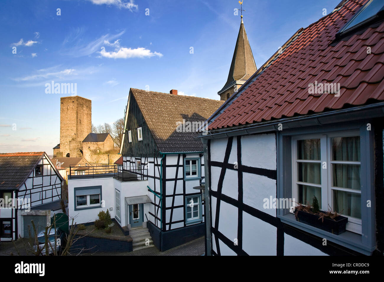 Timbered houses in district blankenstein hi-res stock photography and ...