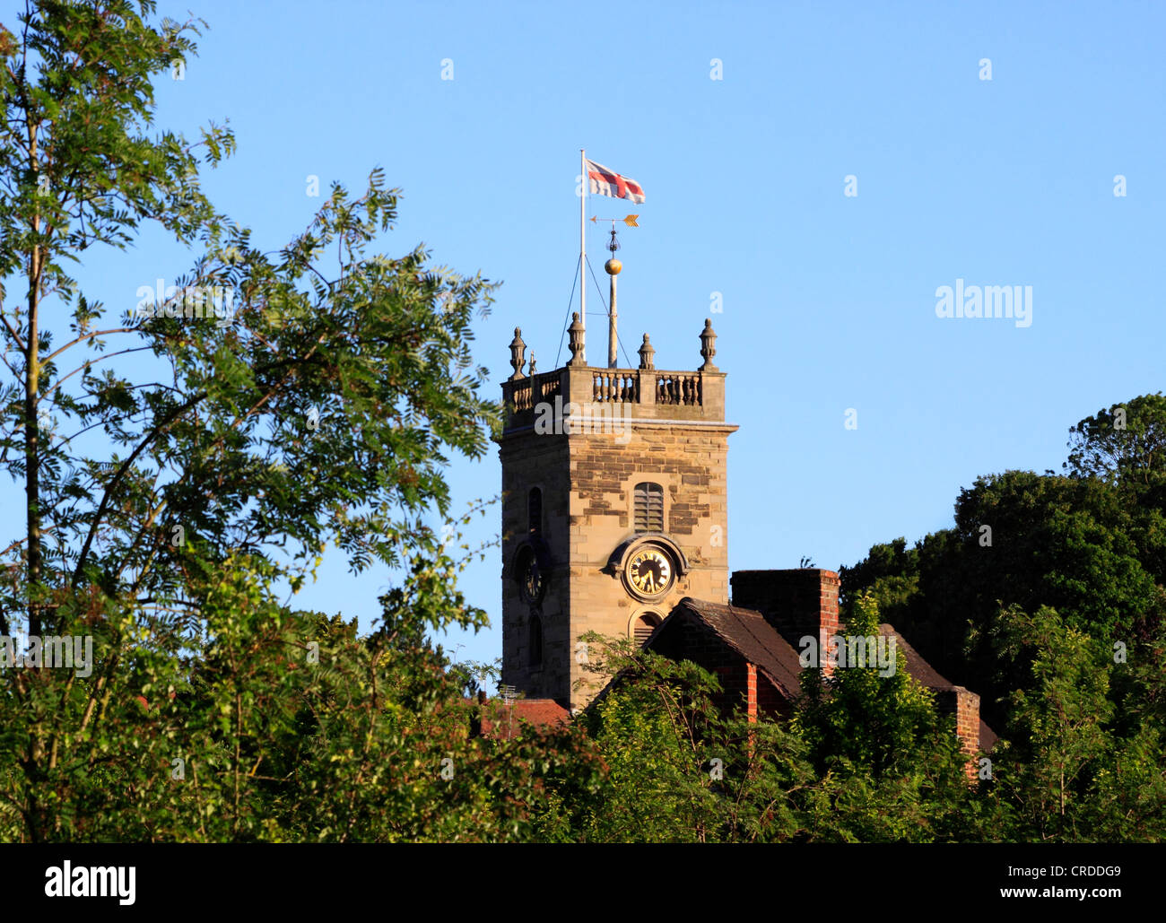 St.Anne's Church at Bewdley, Worcestershire, England, Europe Stock ...