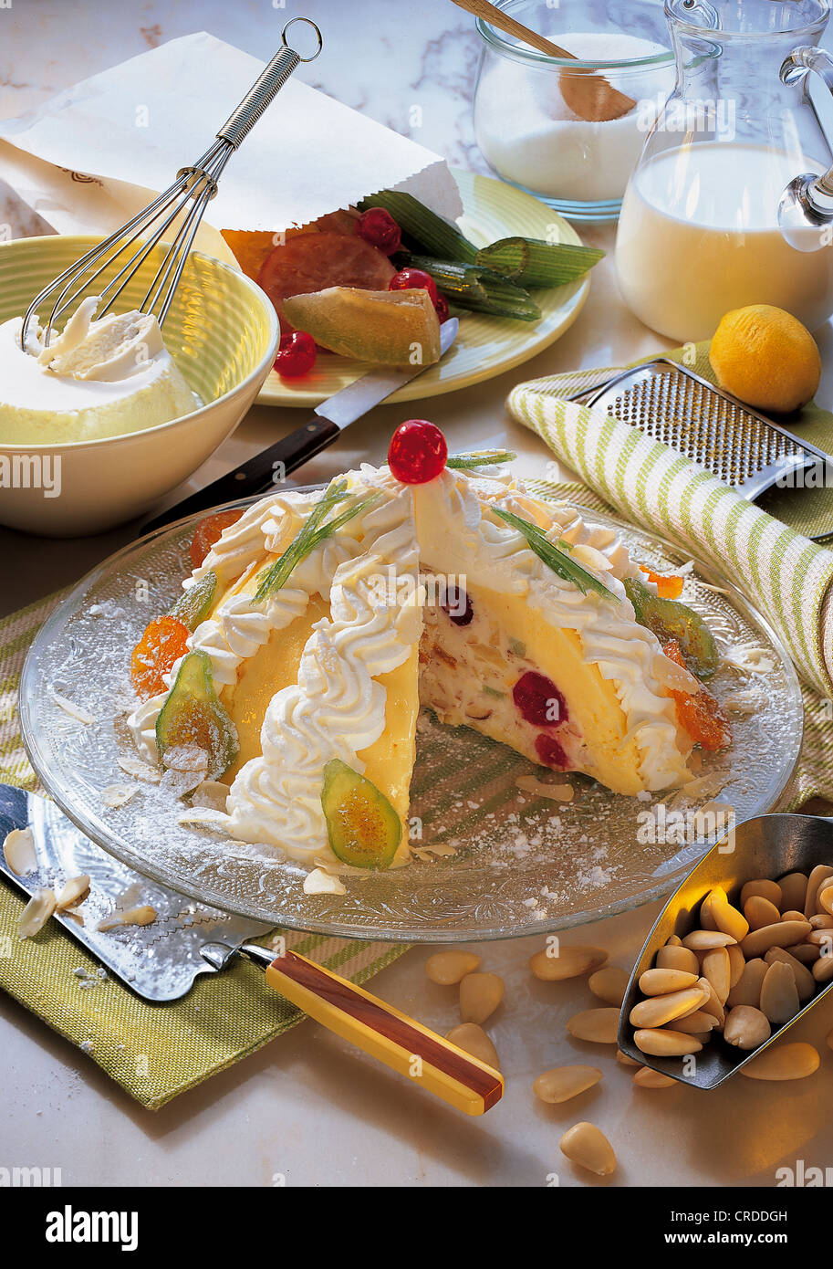 Classic cassata hi-res stock photography and images - Alamy