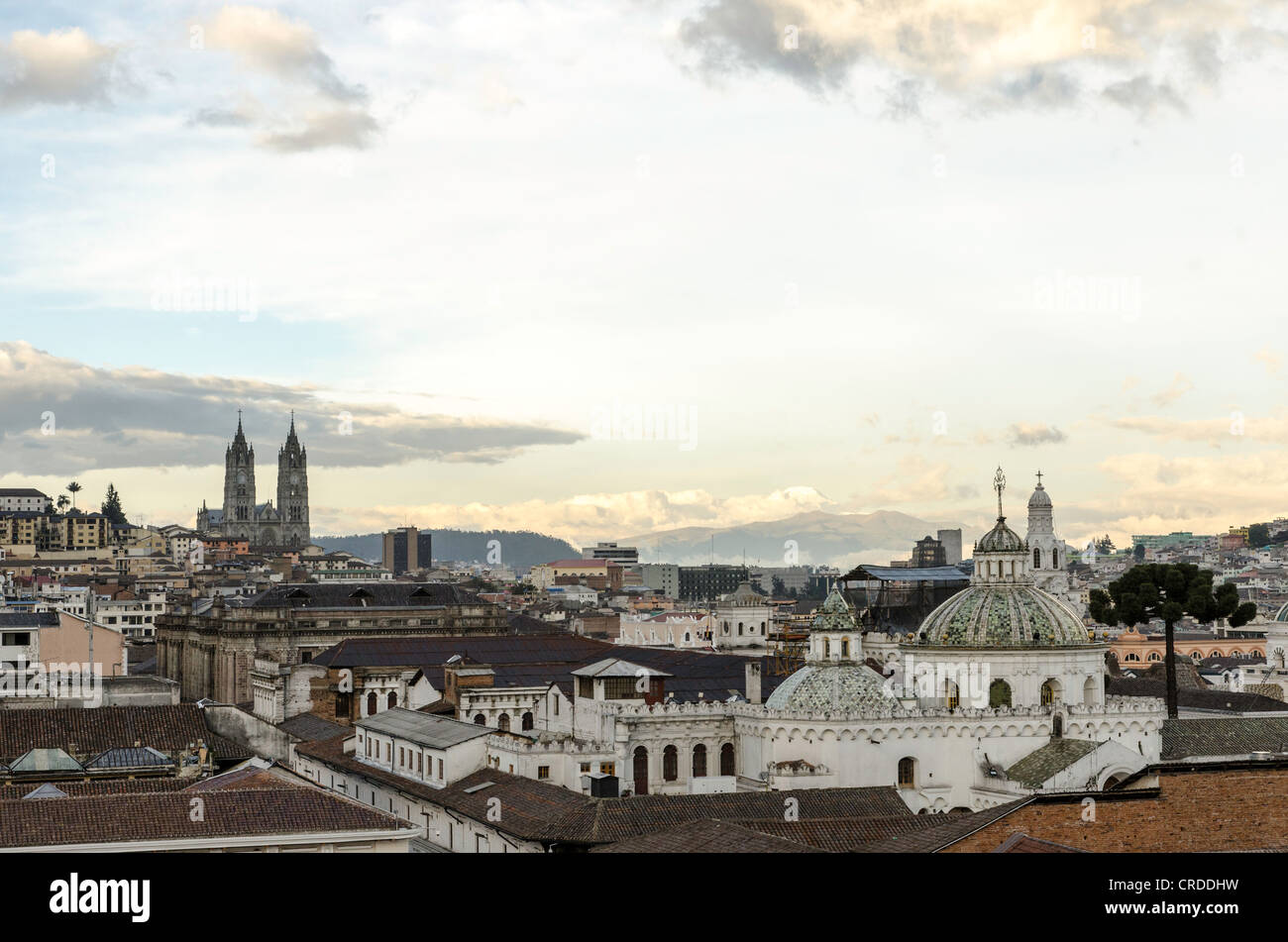 View of Quito Ecuador Stock Photo - Alamy