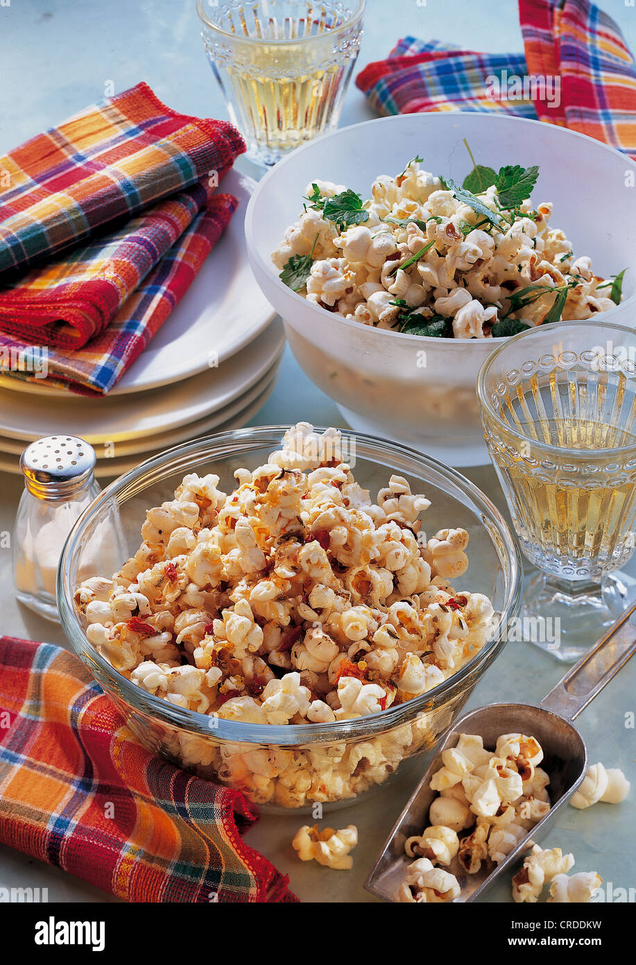 Spicy popcorn, USA Stock Photo - Alamy