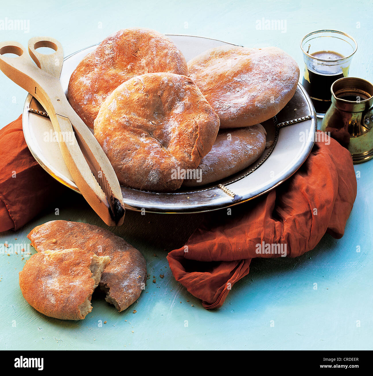 Algerian flat bread hi-res stock photography and images - Alamy