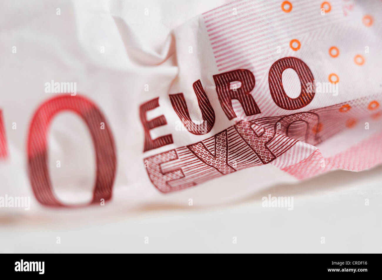Crumpled european banknotes hi-res stock photography and images - Alamy