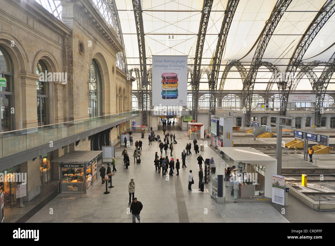 Dresden station interior germany hi-res stock photography and images ...