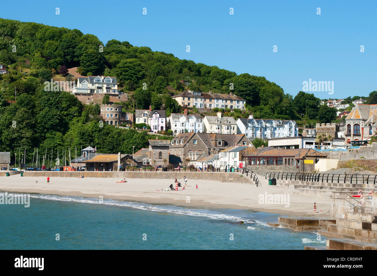 The beach at Looe in Cornwall, UK Stock Photo - Alamy