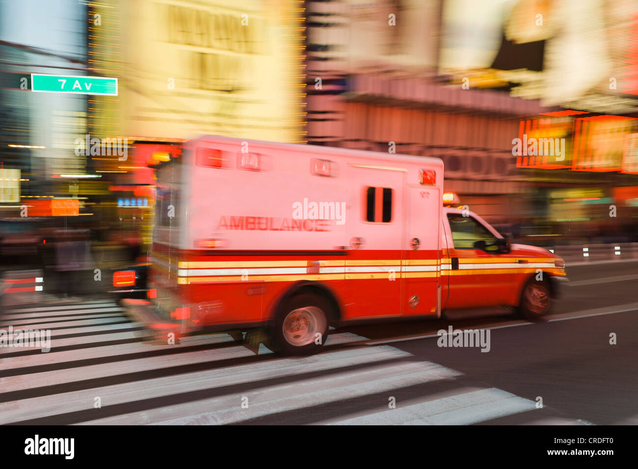 Ambulance speeding hi-res stock photography and images - Alamy