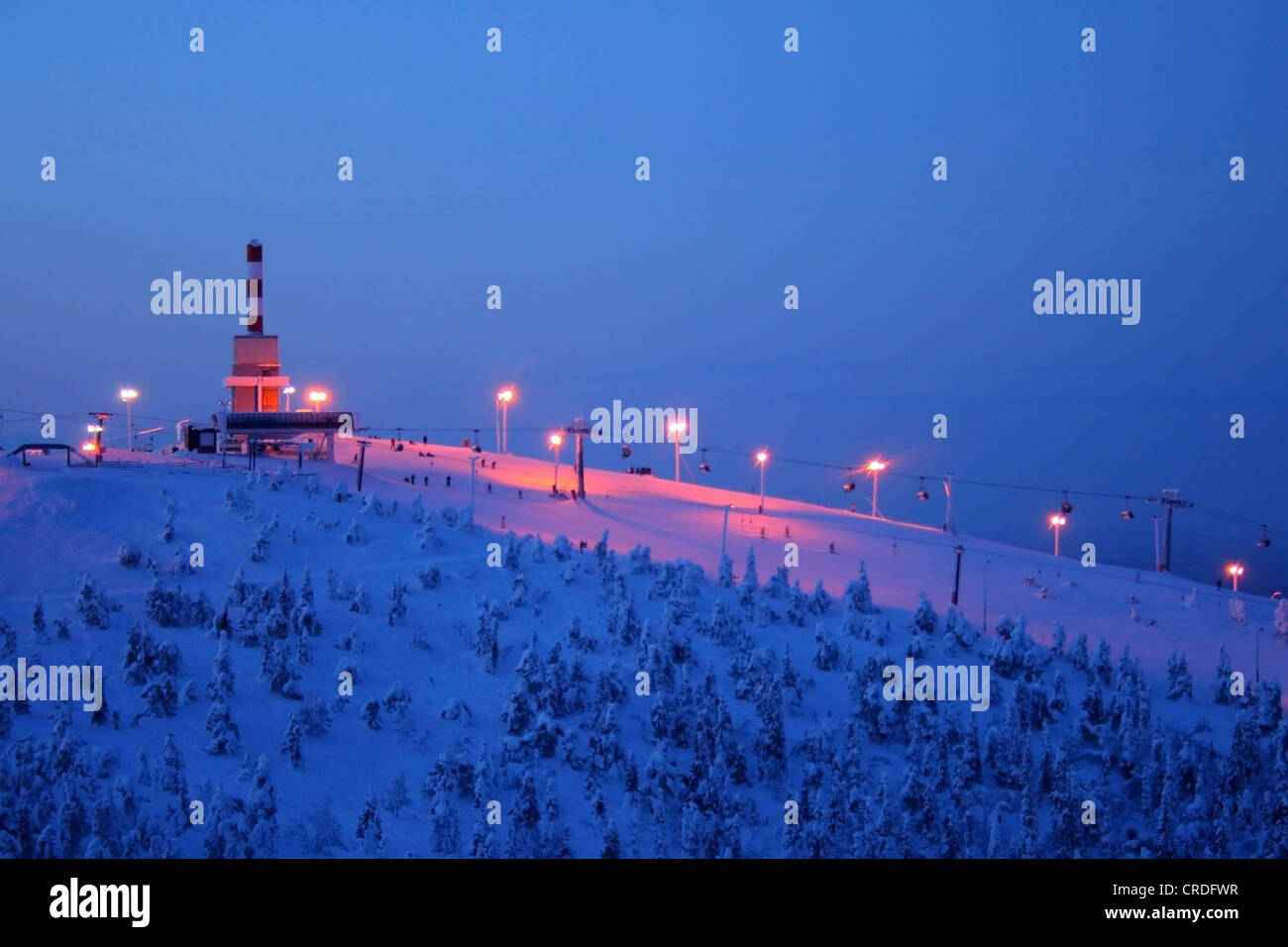 Ruka finland ski resort hi-res stock photography and images - Alamy
