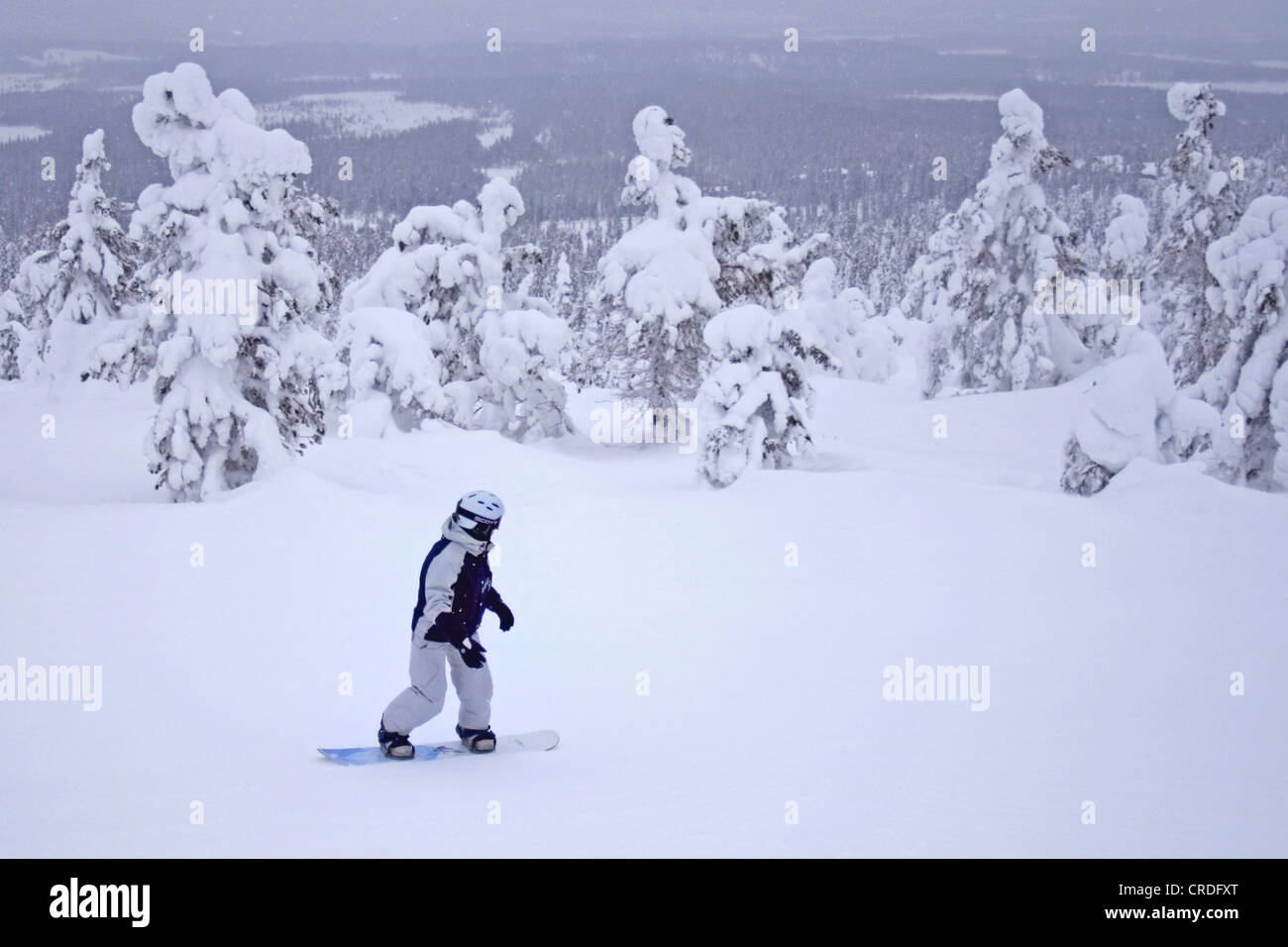 Ruka finland ski resort hi-res stock photography and images - Alamy