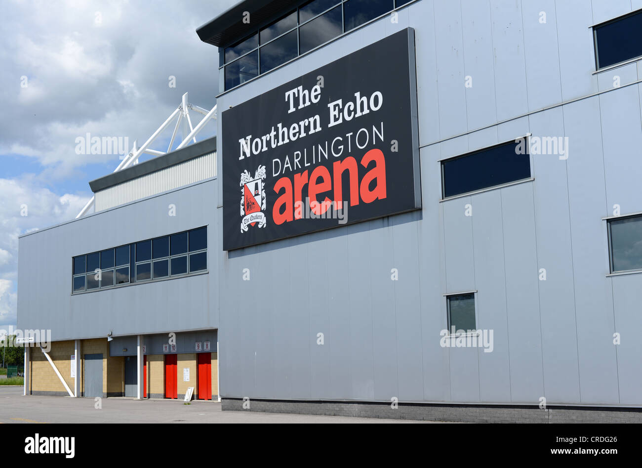 The Northern Echo Darlington Arena on the outskirts of Darlington ...