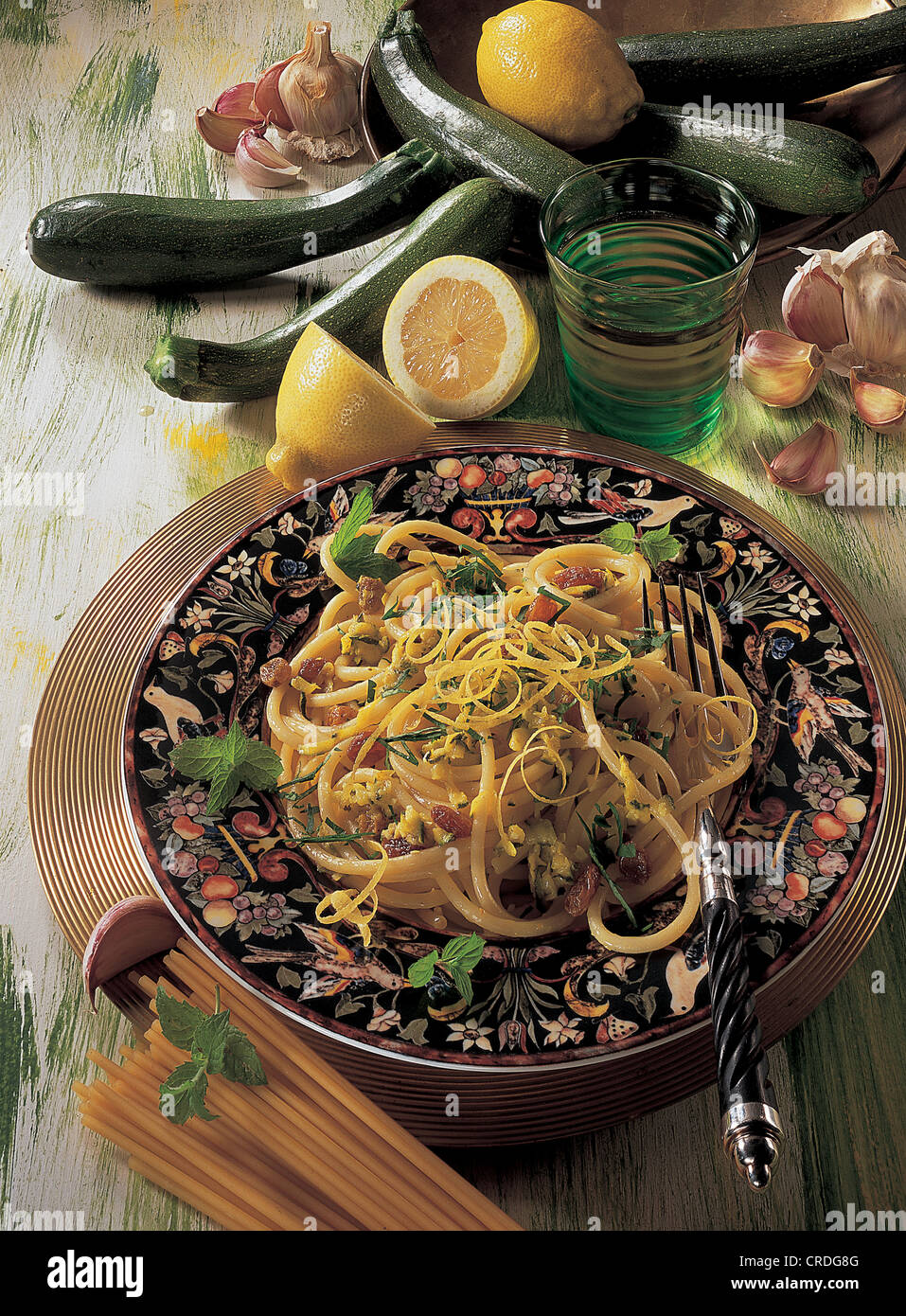 Pasta with lemon, Lebanon Stock Photo - Alamy