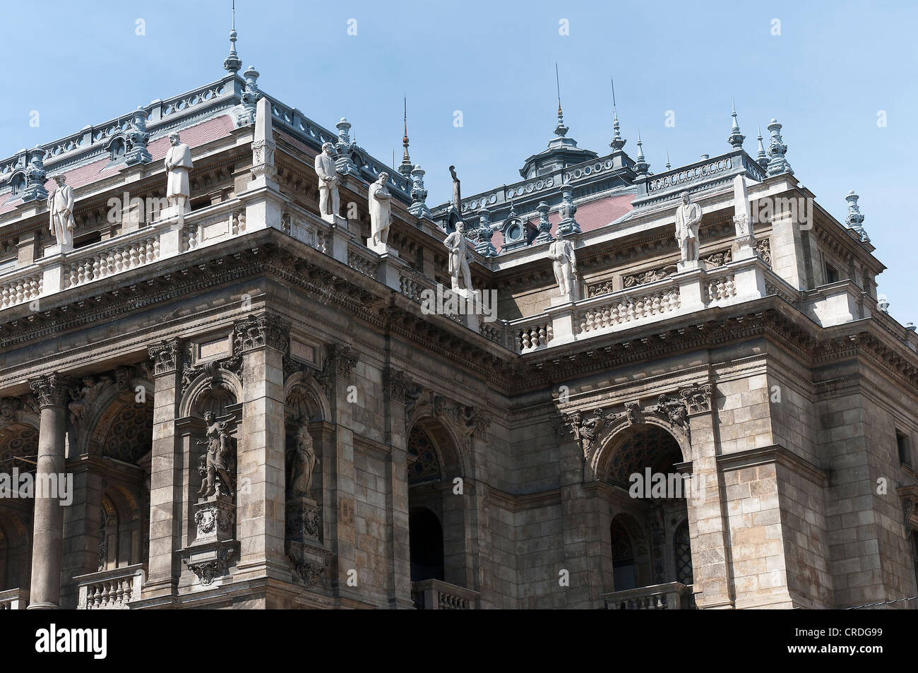 Hungarian State Opera House in Budapest Hungary Stock Photo - Alamy