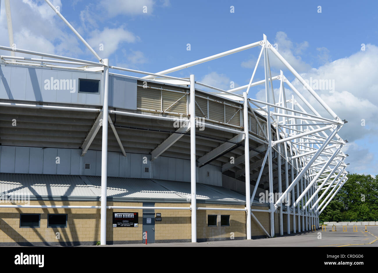 The Northern Echo Darlington Arena on the outskirts of Darlington ...
