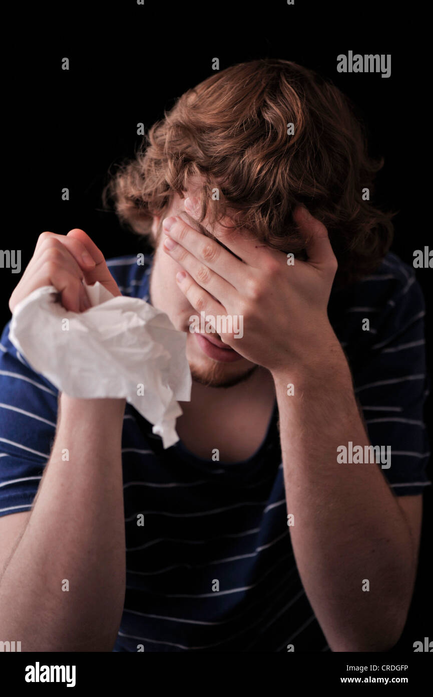 Handkerchief hand hi-res stock photography and images - Alamy