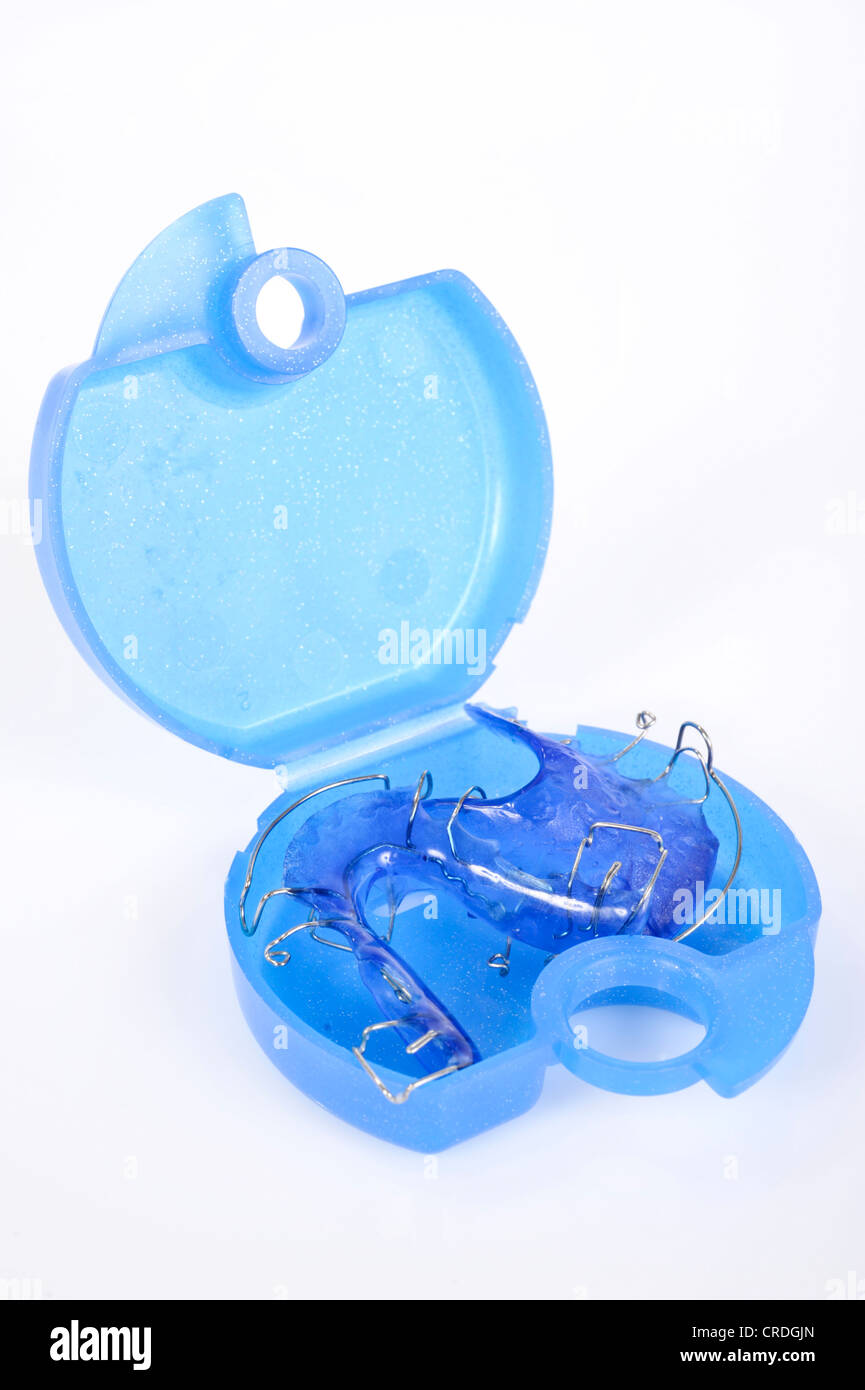 Braces in a box Stock Photo - Alamy
