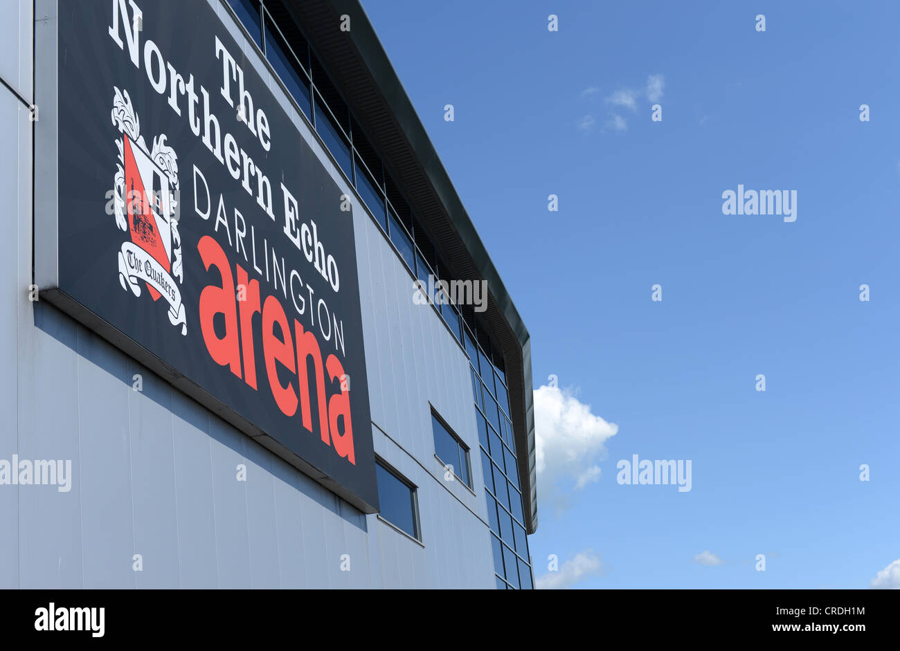 The Northern Echo Darlington Arena on the outskirts of Darlington ...