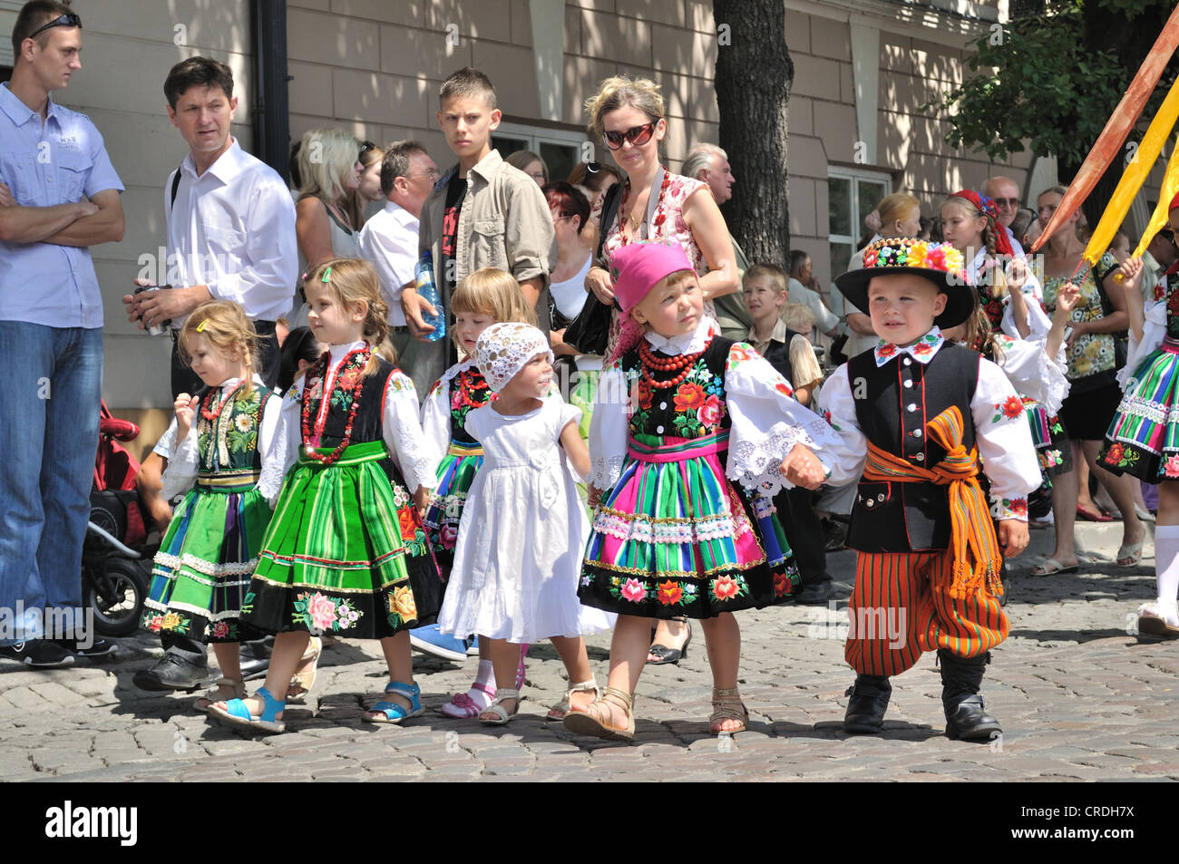 Corpus Christi Day - procession in Lowicz Stock Photo - Alamy