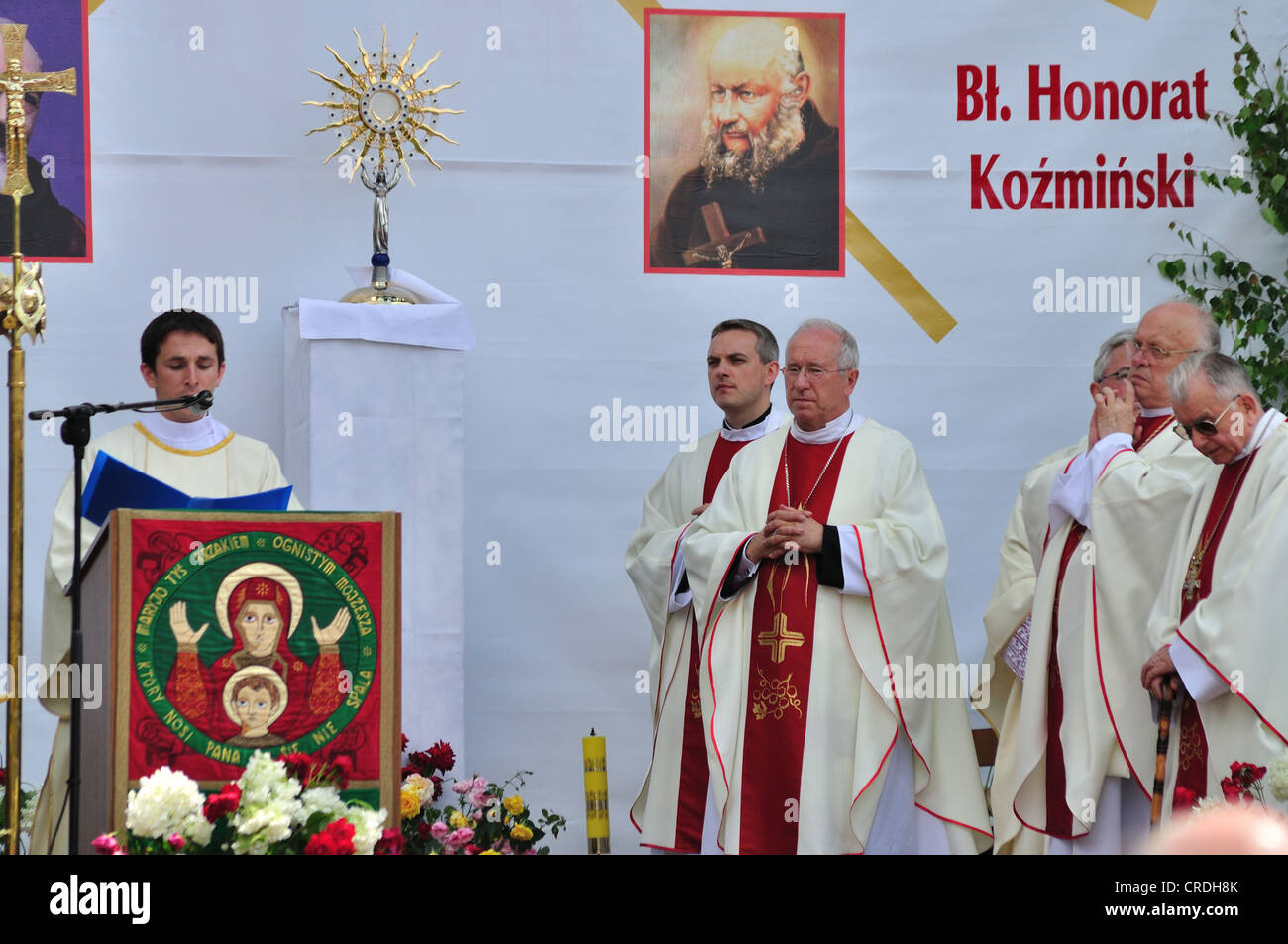 Corpus Christi Day - procession in Lowicz Stock Photo - Alamy