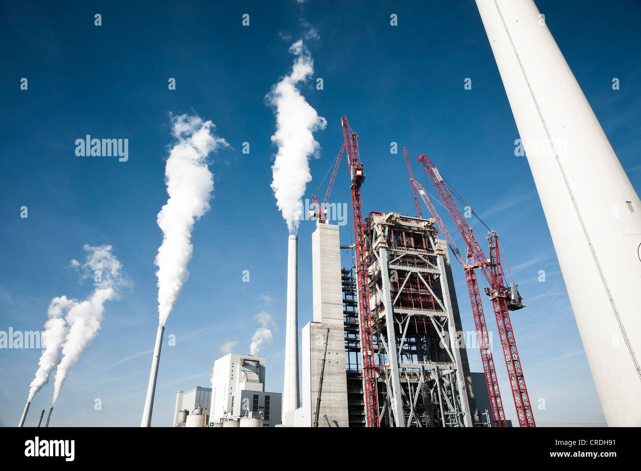 Coal power plant from below hi-res stock photography and images - Alamy