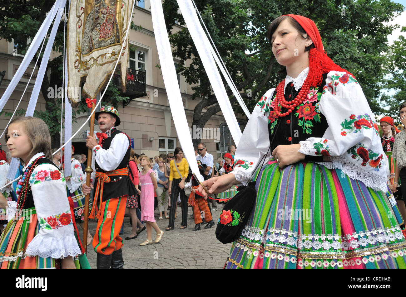 Corpus Christi Day - procession in Lowicz Stock Photo - Alamy