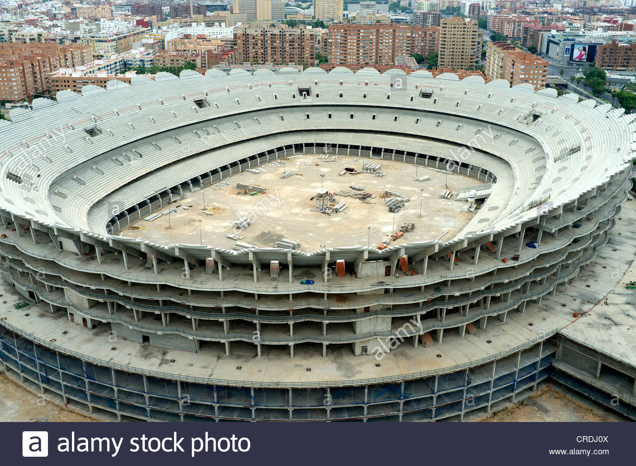 Valencia Football Stadium, High Resolution Stock Photography and Images ...