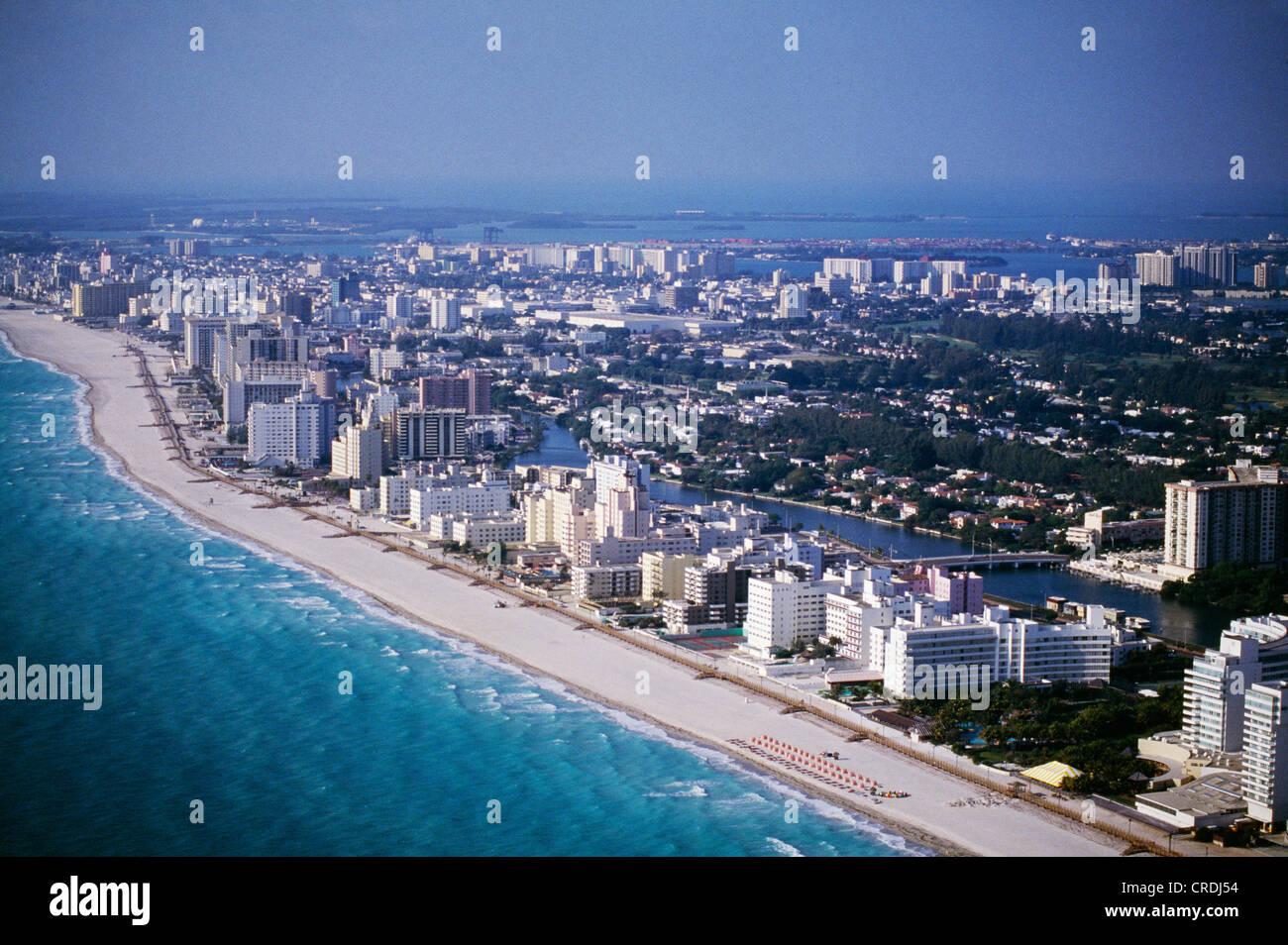 Scenic Ocean/City View Florida Stock Photo - Alamy
