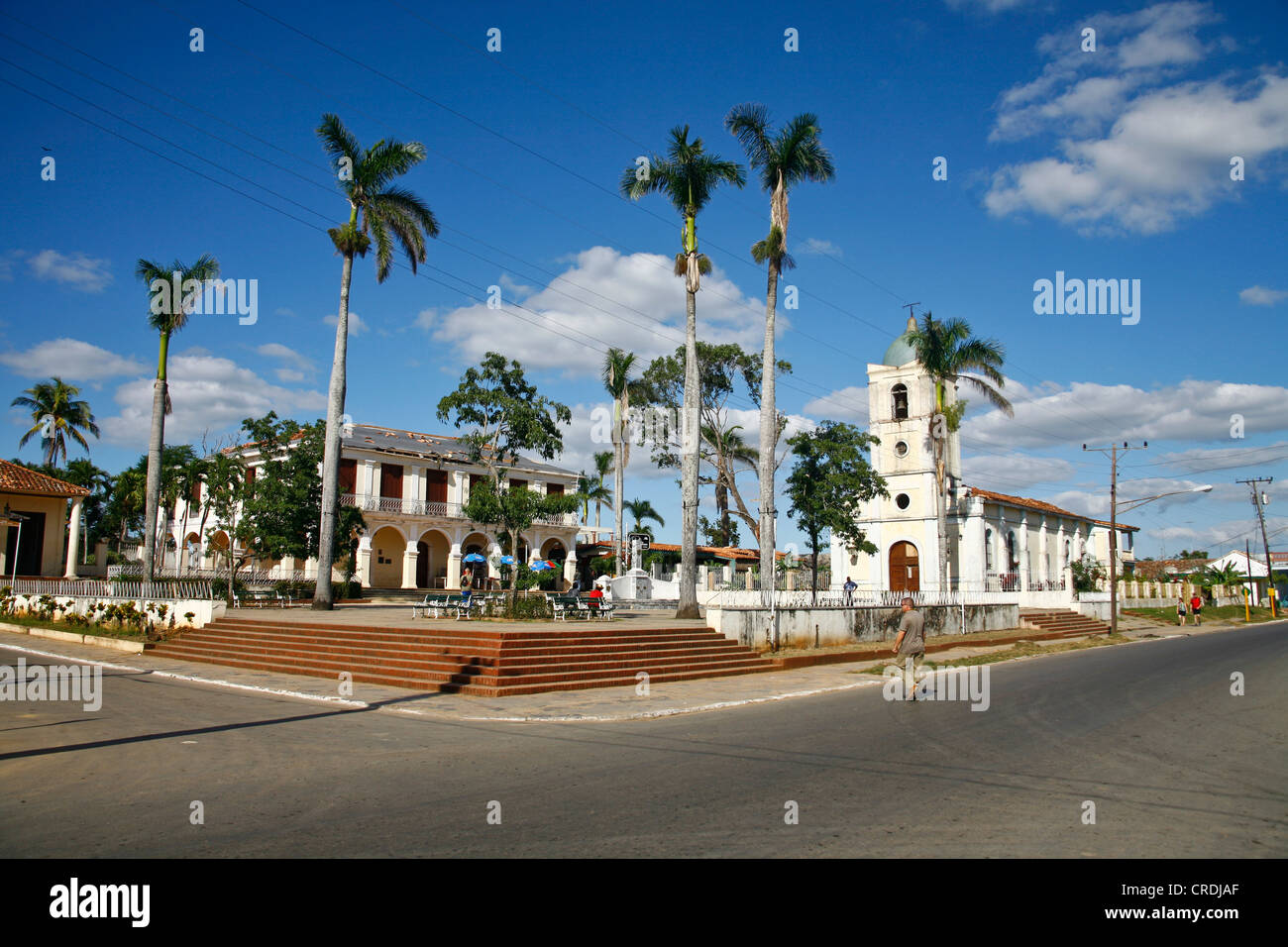 Town centre in Vinales, Cuba, Greater Antilles, Caribbean Stock Photo ...