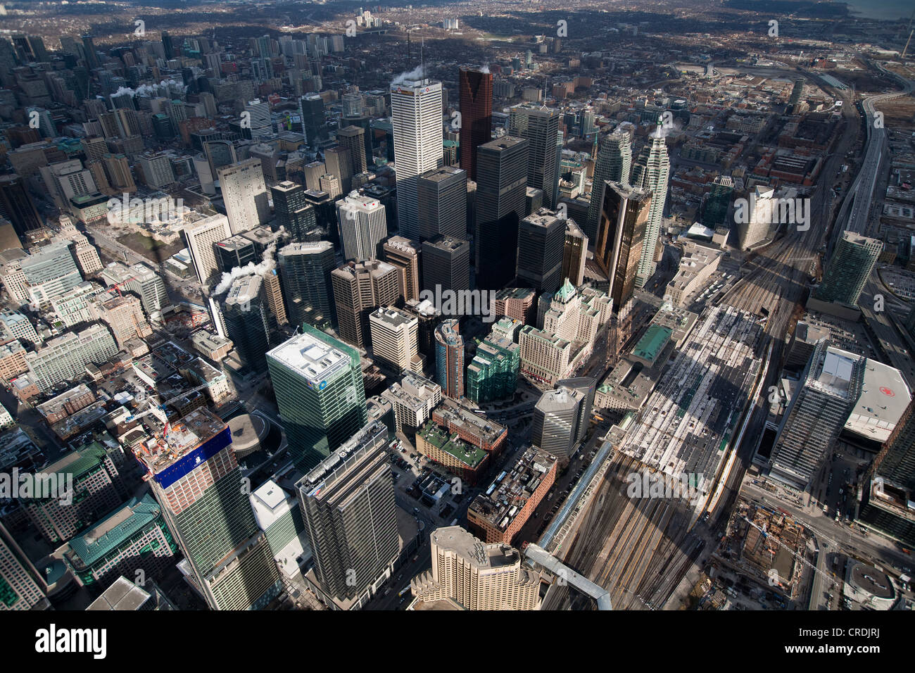 Cn tower toronto overview hi-res stock photography and images - Alamy