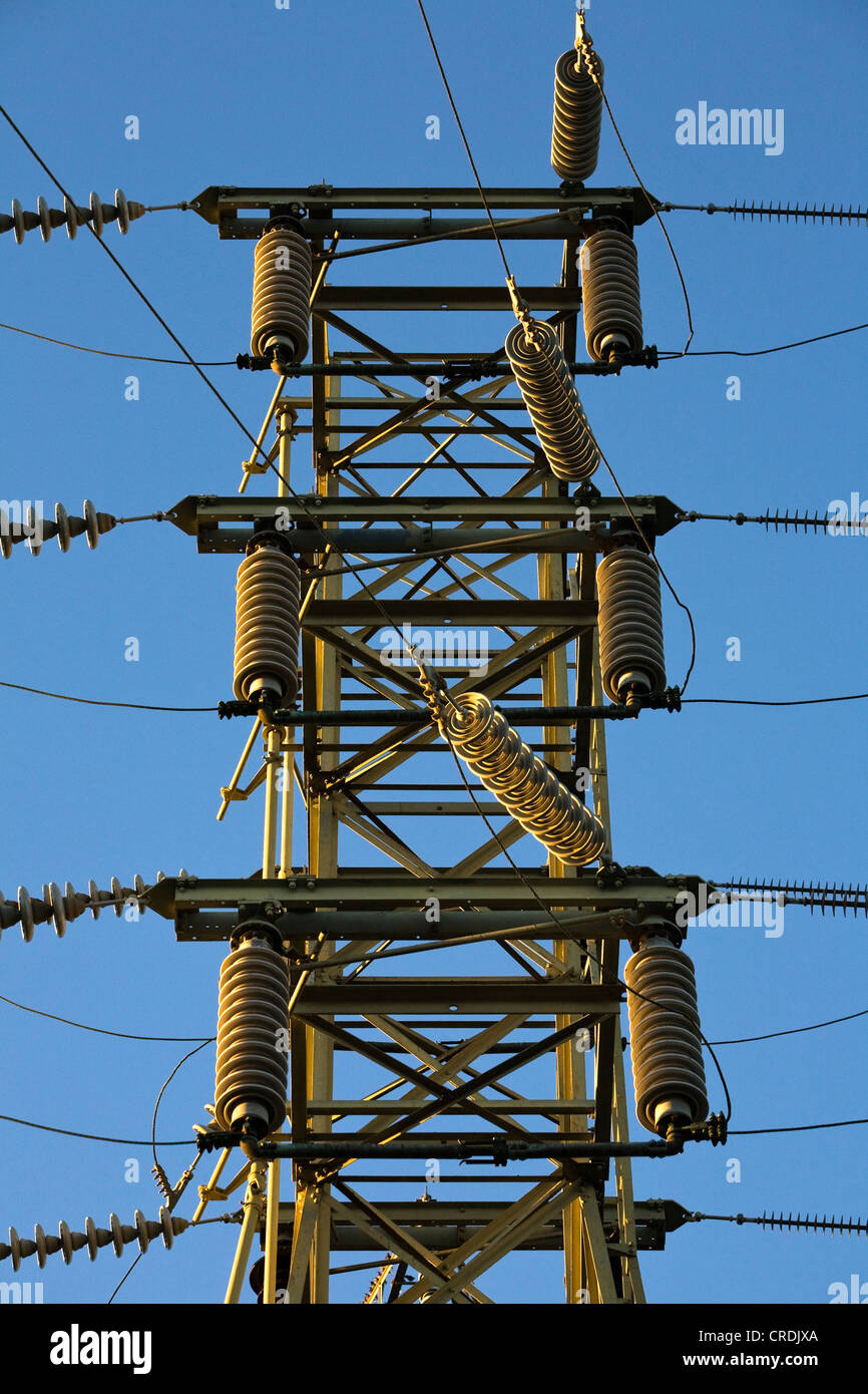 Insulators pylon hi-res stock photography and images - Alamy